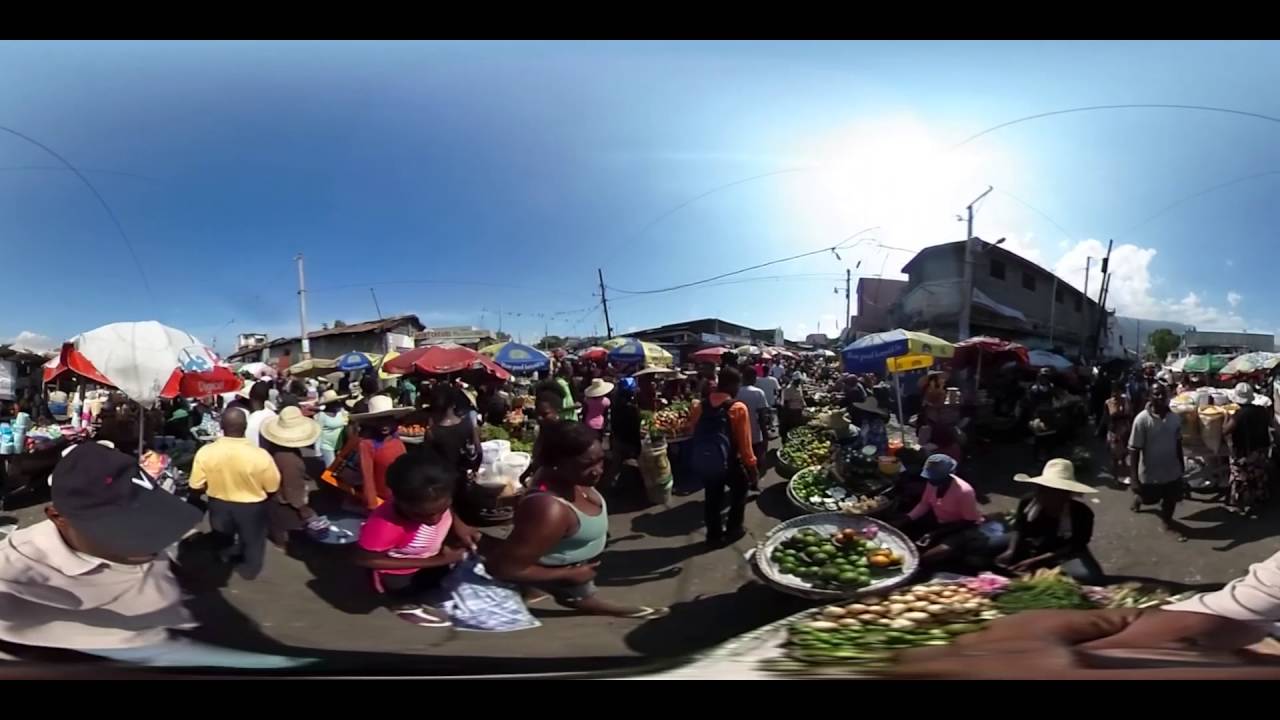 What's it like to walk through an open marketplace in Haiti? - YouTube
