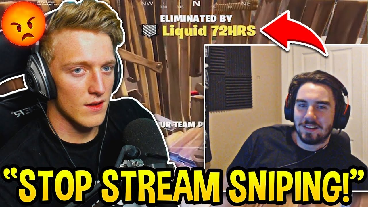 Tfue NOT HAPPY with THESE *PRO PLAYERS* STREAM SNIPING HIM! - Fortnite ...