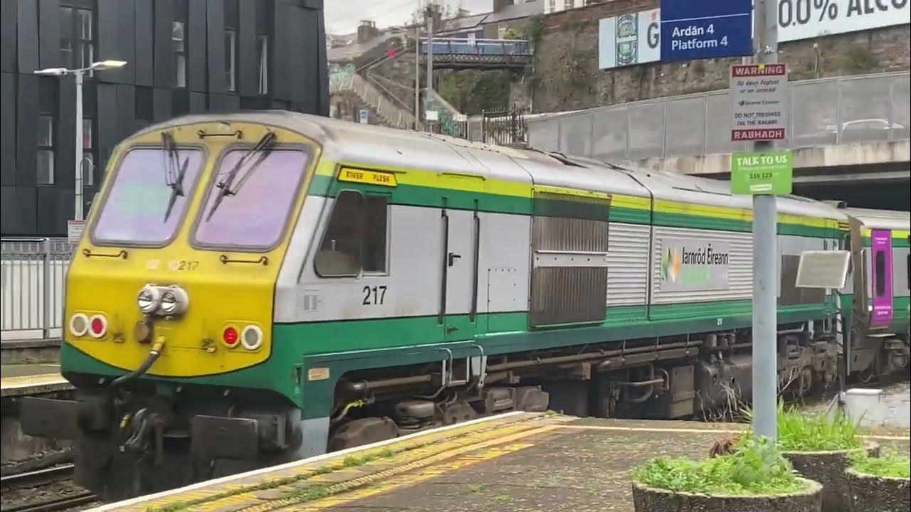 Irish Rail Class 201 MK4 Is Leaving, Kent Station Cork City - YouTube
