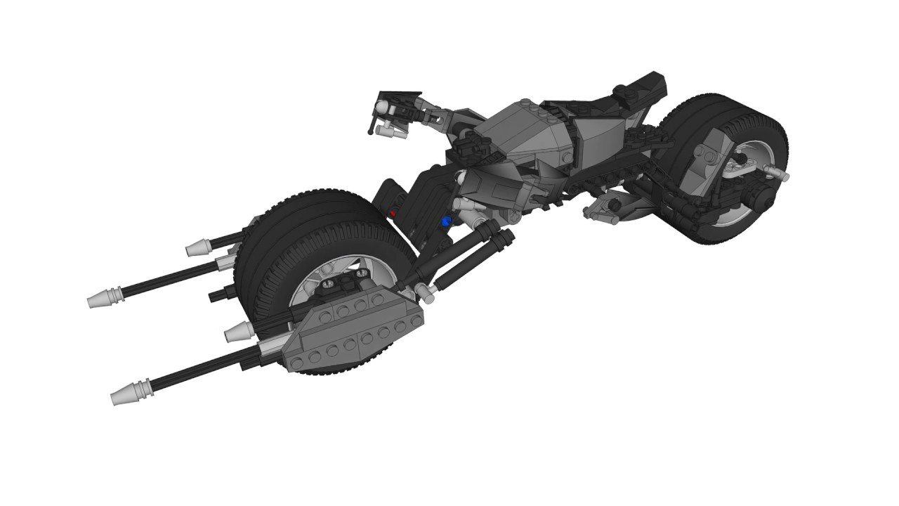 Lego 5004590 Bat Pod 3D Sketchup - YouTube