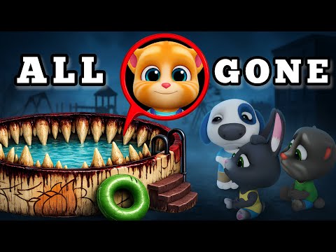 SLIDE POOL EATER EAT GINGER – My Talking Tom Friends – AMONG US