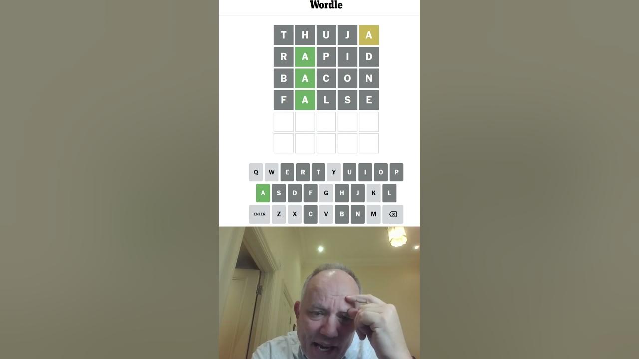 Wordle in a Minute - 21st April 2023 - YouTube