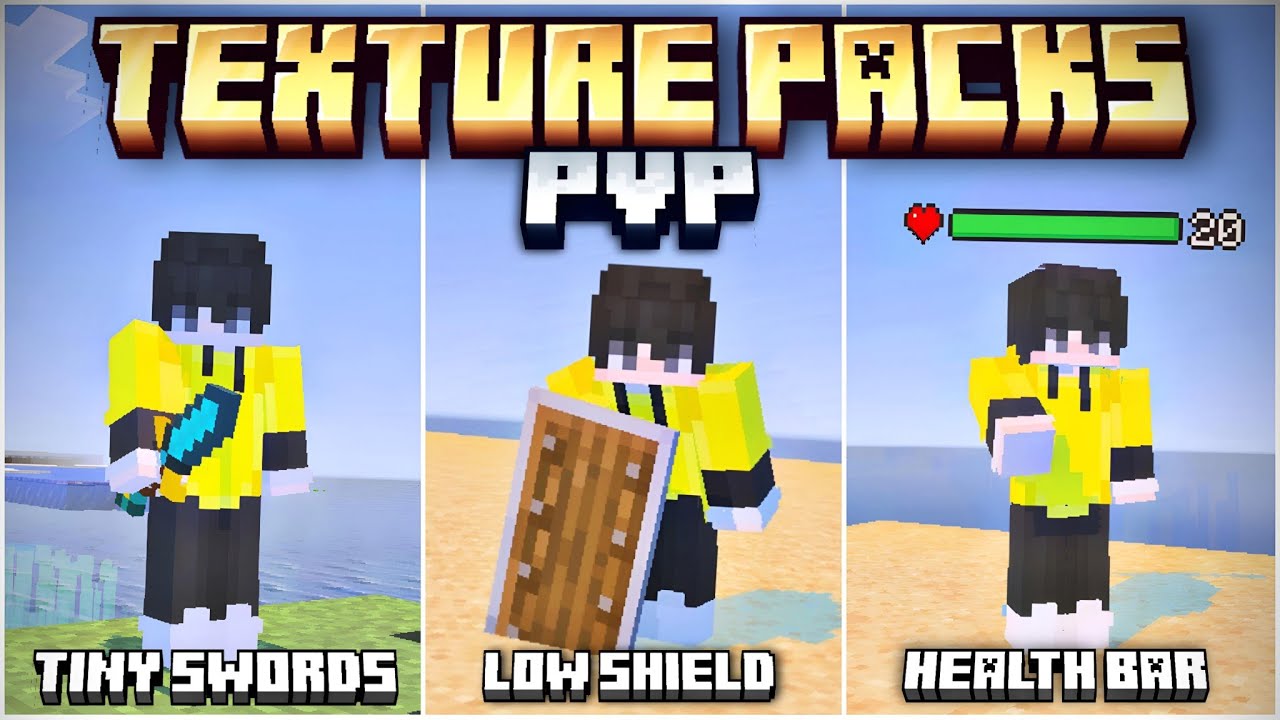 Minecraft Best Texture Packs for PvP | PvP Textures pack - YouTube