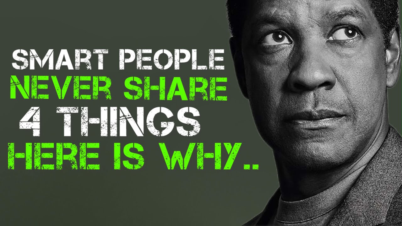 The Power of Privacy: 4 Secrets Smart People Never Share - Denzel ...