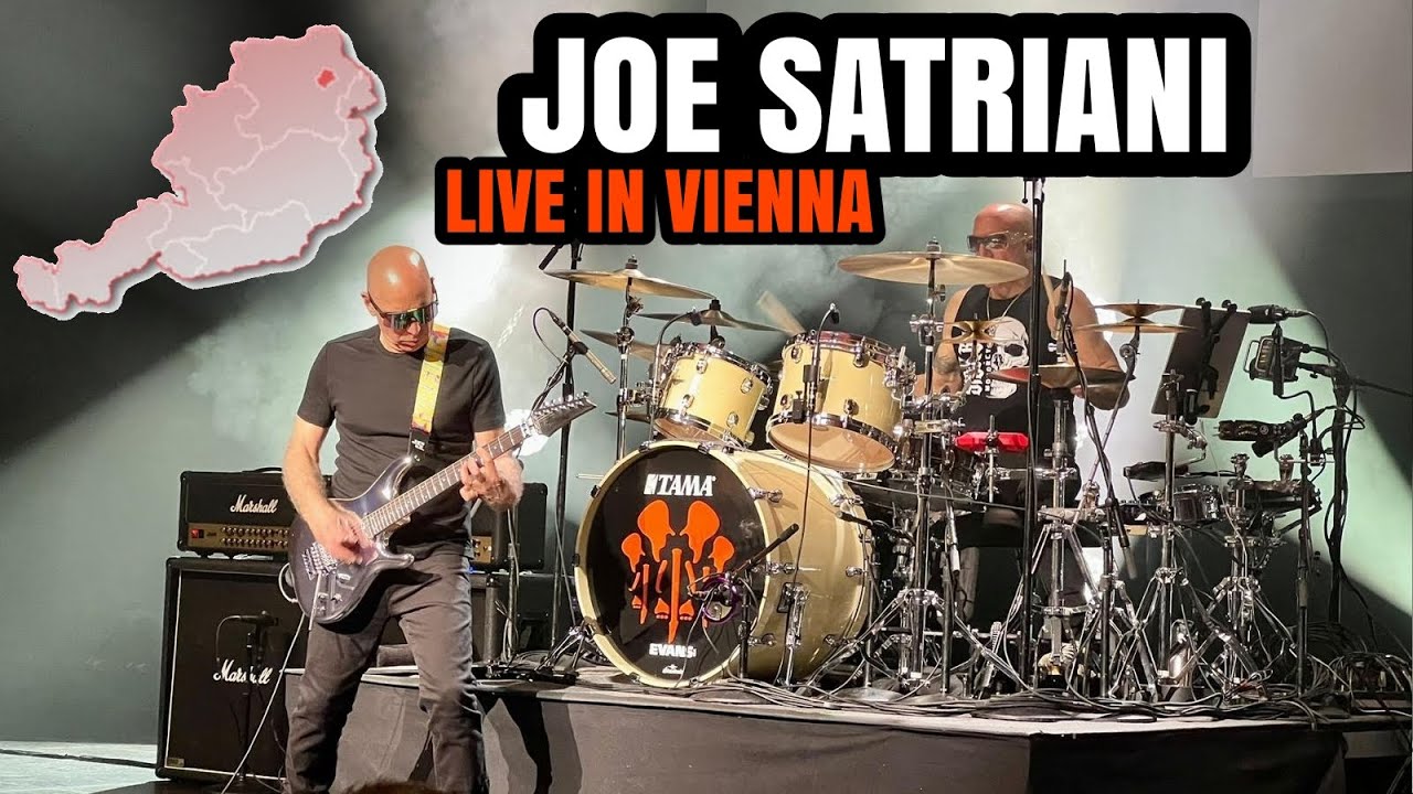 Joe Satriani live 2023 - Shapeshifting Tour Europe | Vienna VLOG - YouTube