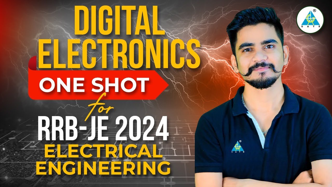Digital Electronics for RRB-JE CBT-2 2024 in One Shot | RRB-JE CBT-2 Electrical Engineering ...