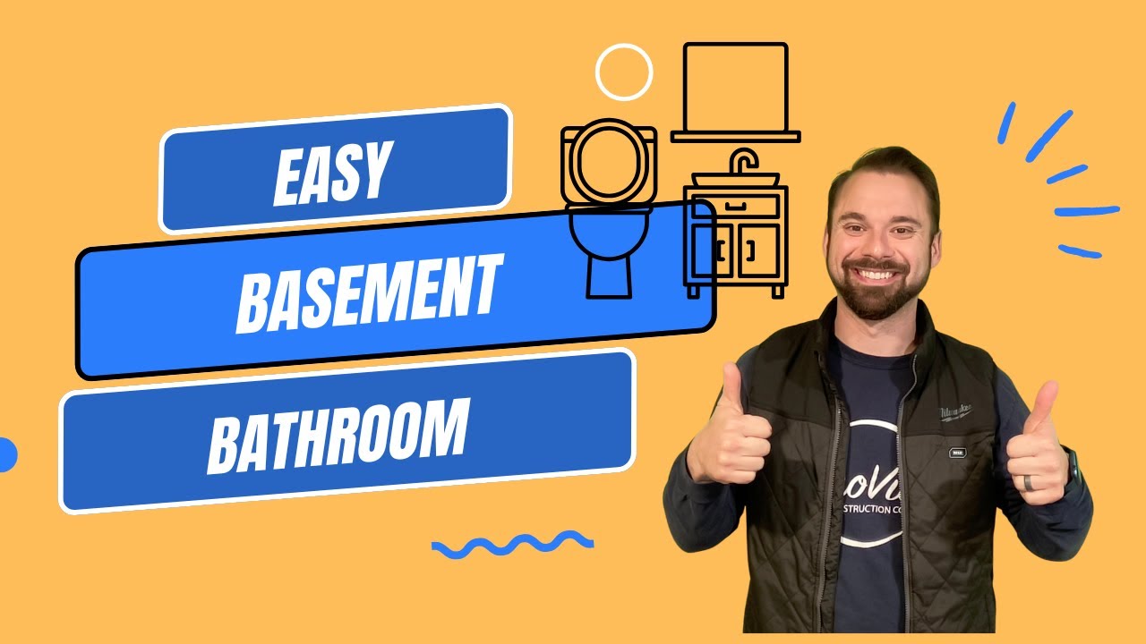 Adding a Basement Bathroom 🚽 the Easy Way (Macerating Toilet) - YouTube