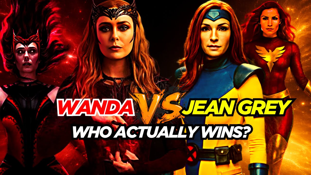 Who Would Win in a Real Fight — Wanda vs Jean Grey? Scarlet Witch vs ...