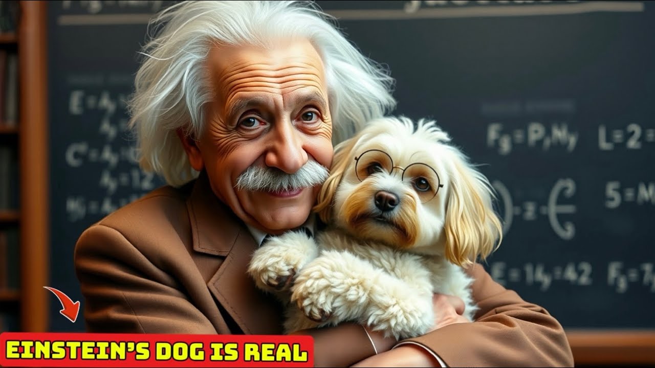 “Albert Einstein… As a Dog?! Meet the Genius Einstein Pup 🐶🧠 - YouTube