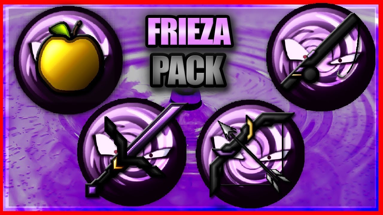 Minecraft PvP Texture Pack l Golden Frieza 256x [1.7/1.8] ★ - YouTube