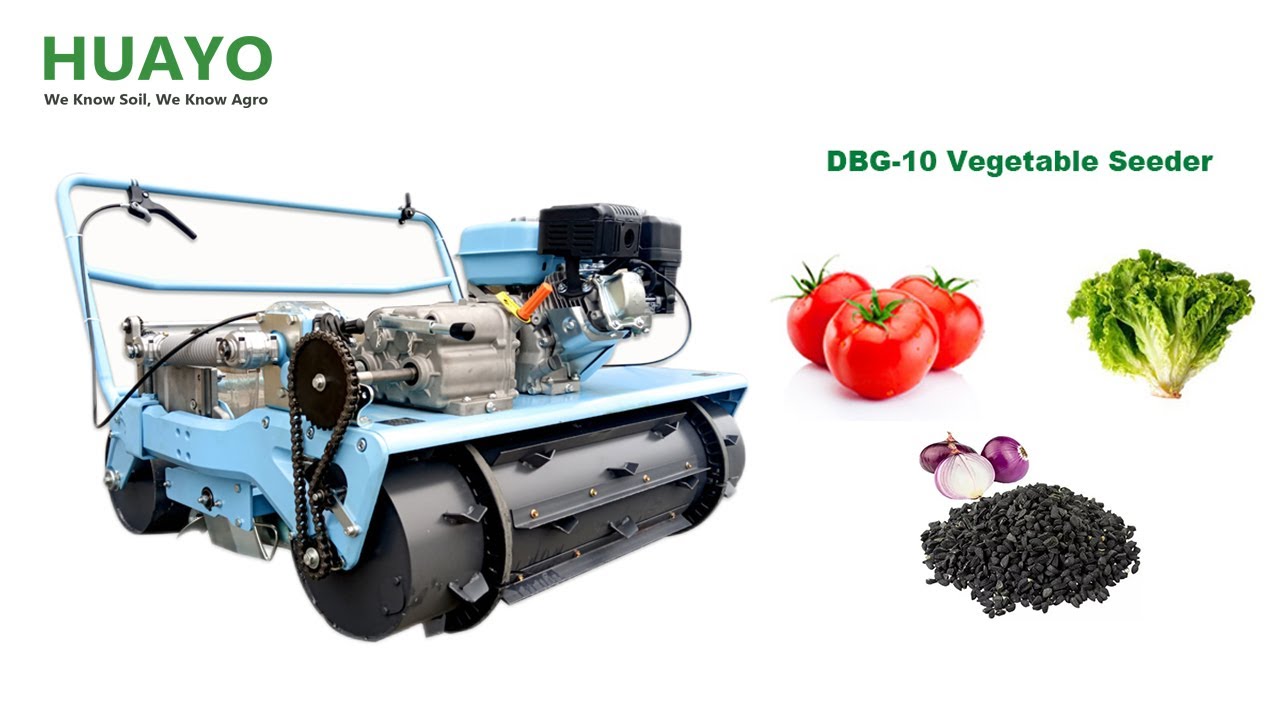 10 Row Gasoline Engine Vegetable Seeder for Tomato, Cabbage, Lettuce ...