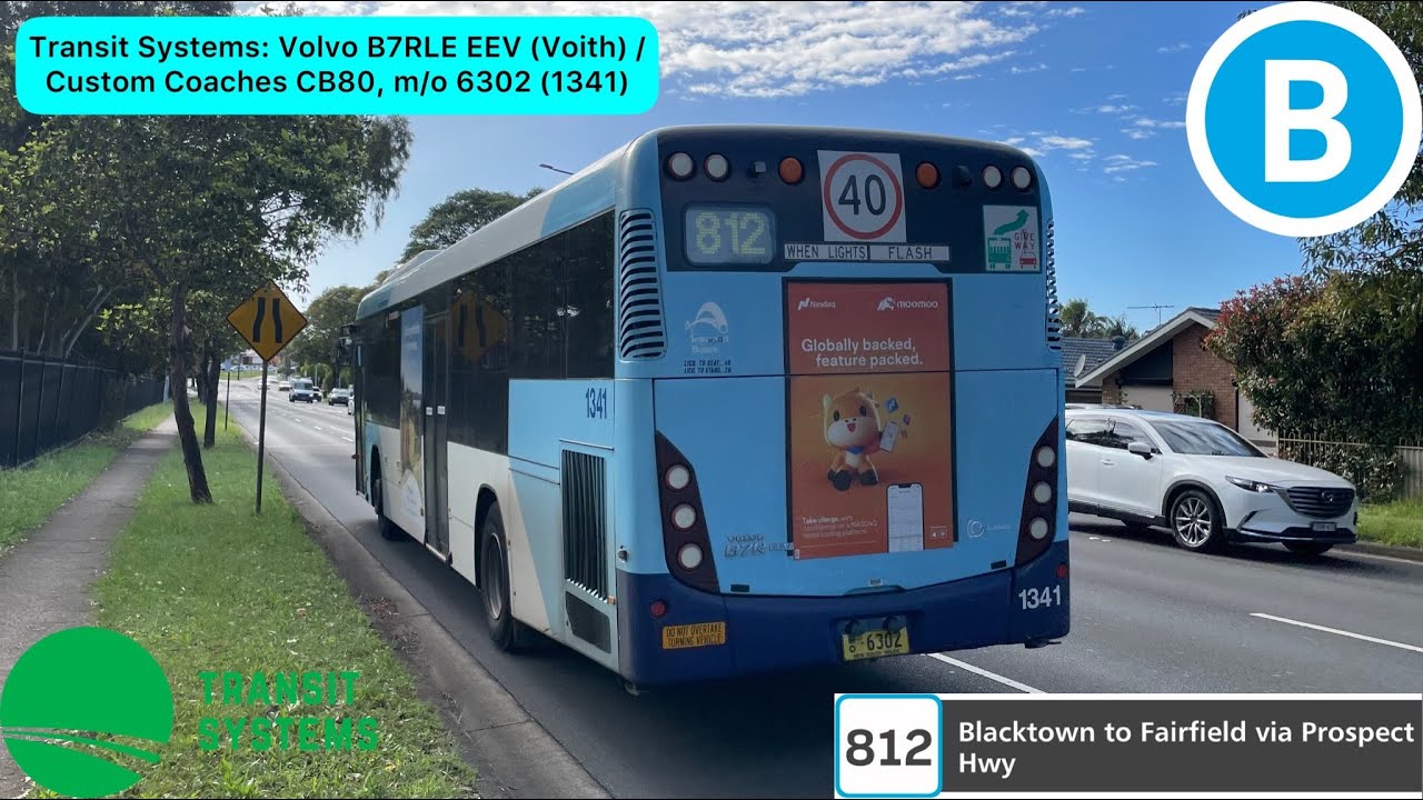 Transit Systems: Volvo B7RLE EEV (Voith) / Custom Coaches CB80, m/o ...