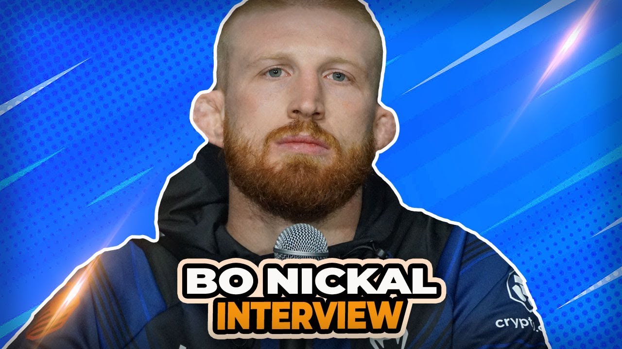 Bo Nickal UFC 285 full post-fight interview - YouTube