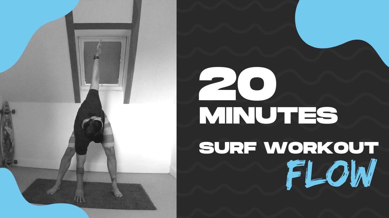 20 Minutes Surf Fitness Workout | Follow Along - YouTube