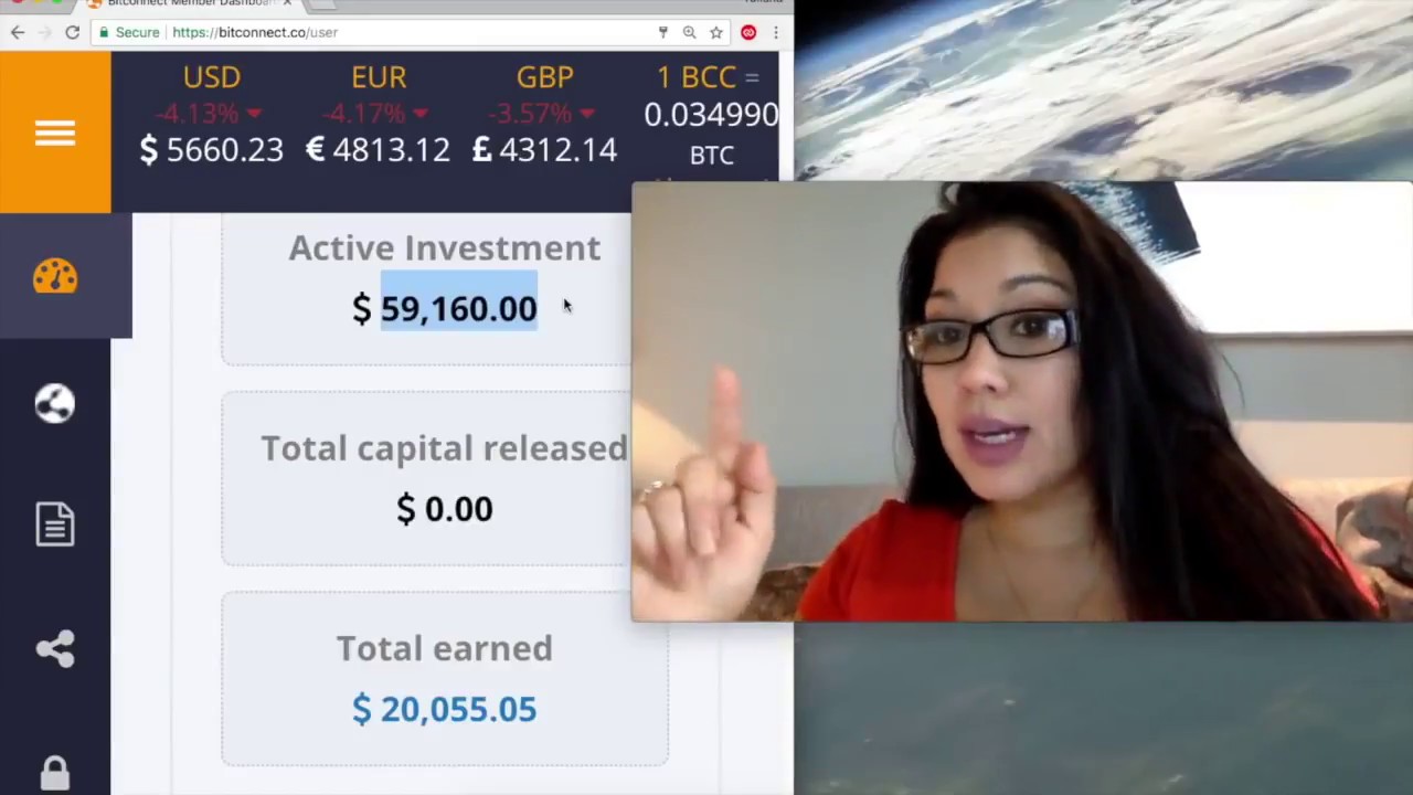 $1500 Bitconnect Loan To 60K - YouTube