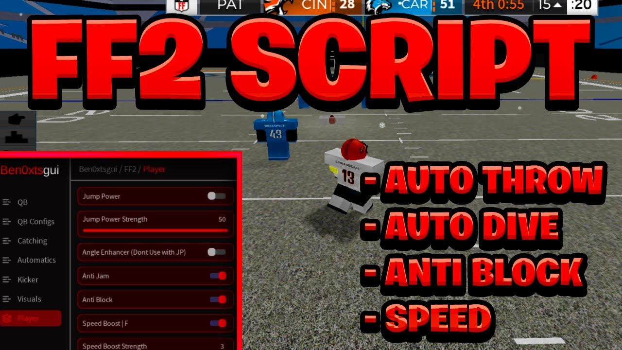 [NEW BEST] Football Fusion 2 Script Pastebin - (ROBLOX) *Auto Throw ...