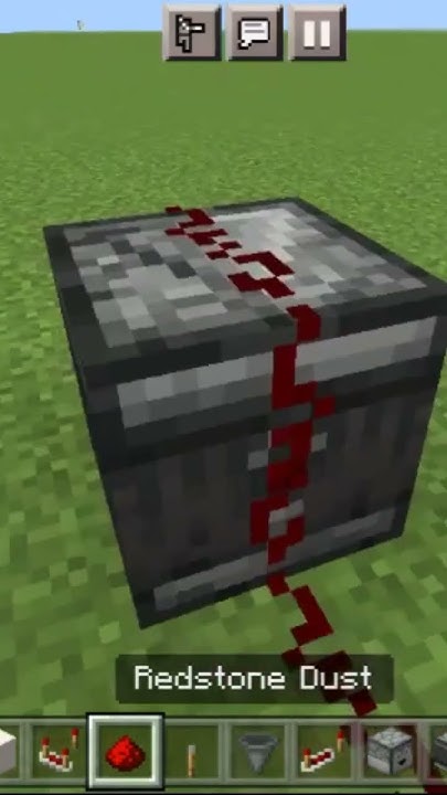 How to build easy and simple Redstone clock in Minecraft Bedrock 1.19 ...