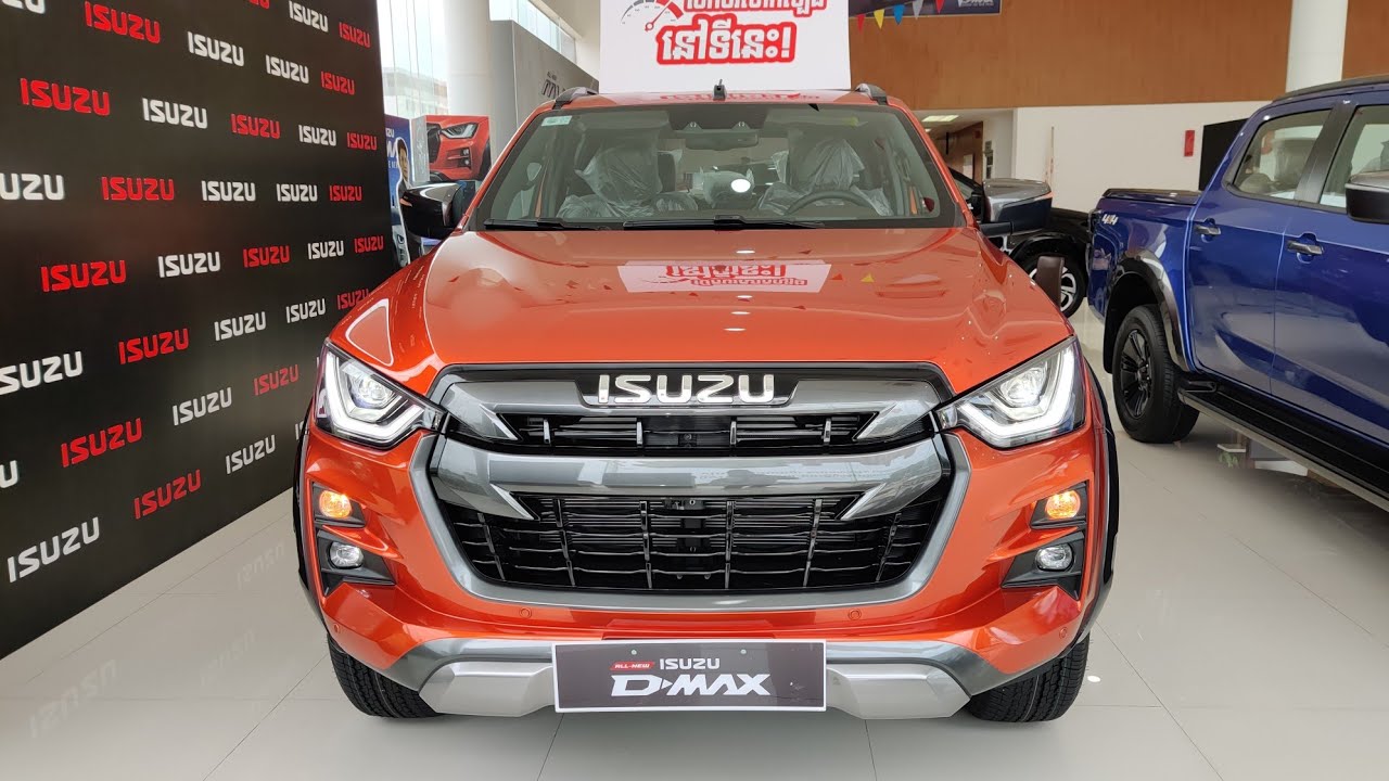 2023 Isuzu D-MAX Valencia Orange Color | Exterior and Interior ...