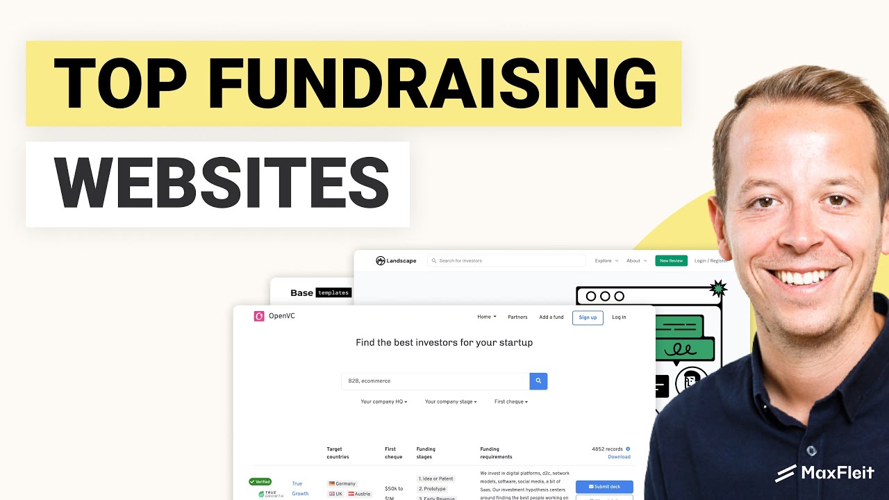 Top 10 Websites That Help With Your Fundraising - YouTube