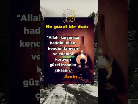 Allah Karşınıza Güzel İnsanlar Çıksın 🤲 Dini Sözler