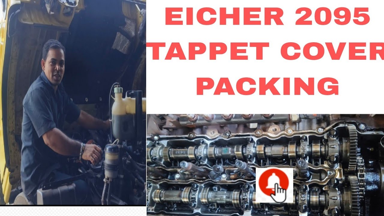 EICHER 2095 TAPPET COVER PACKING FITTING - YouTube