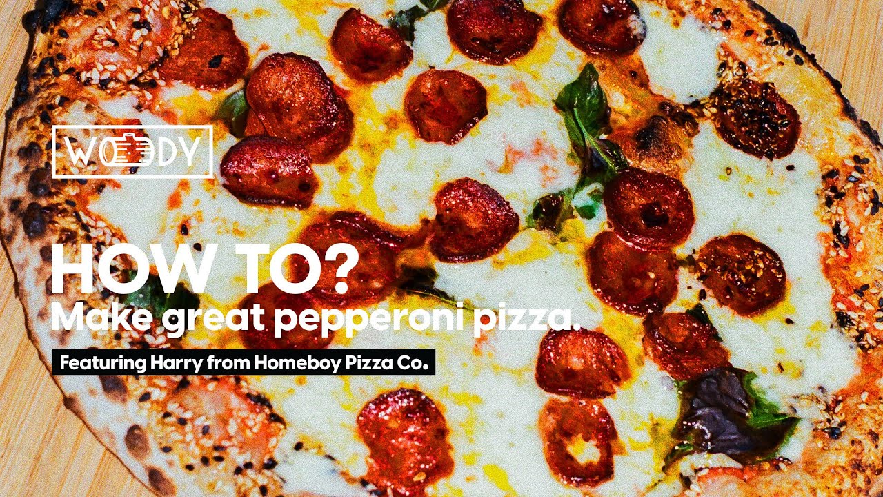 How to make the Ultimate Pepperoni Pizza in a Woody Oven & Harry from ...
