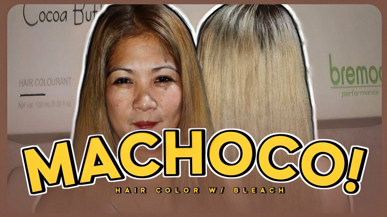 MATCHA CHOCOLATE COCOA BUTTER BREMOD #HAIRCOLOR! (WITH BLEACH ...