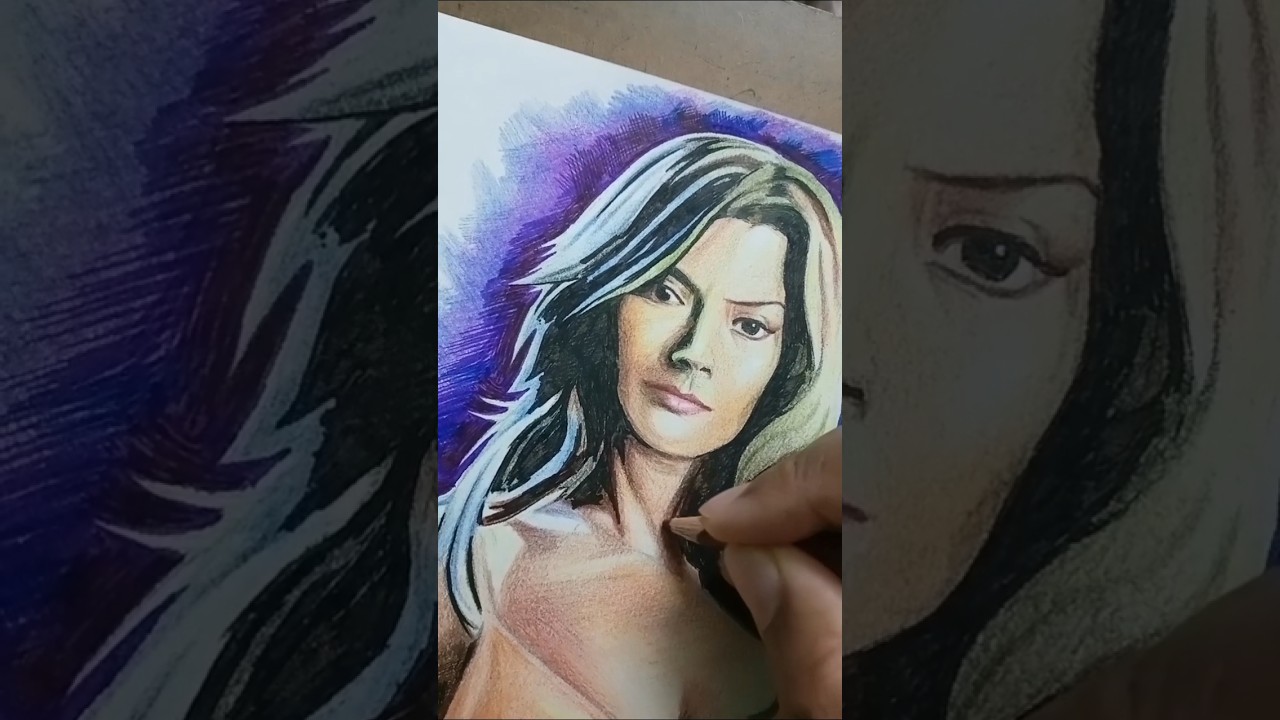 Drawing Brooke Burke /Rachel Teller/ Need For Speed Underground 2 #nfs ...