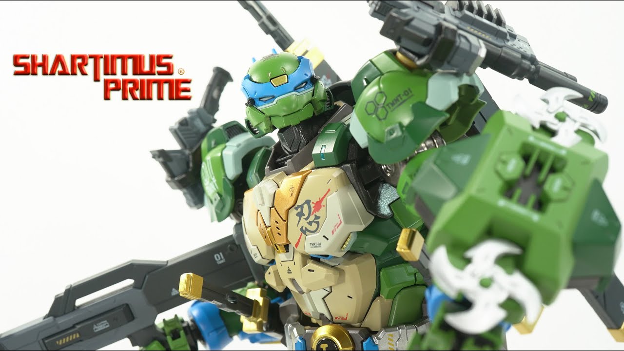 TMNT Leonardo Mech HB0012 Heat Boys Ninja Turtles Import Action Figure ...