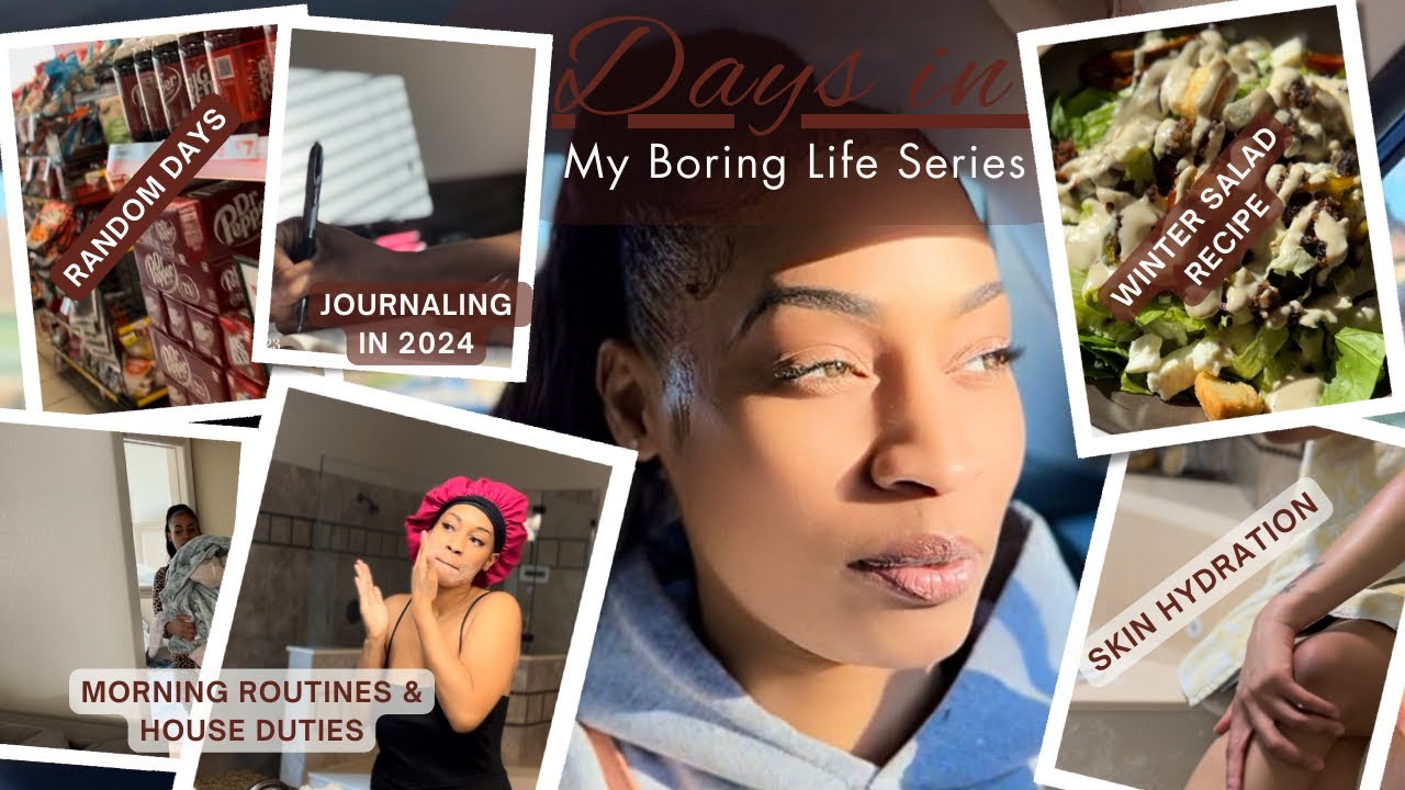 8AM Morning Routine, Days in My Boring Life,🥱Journaling for 2024 ...