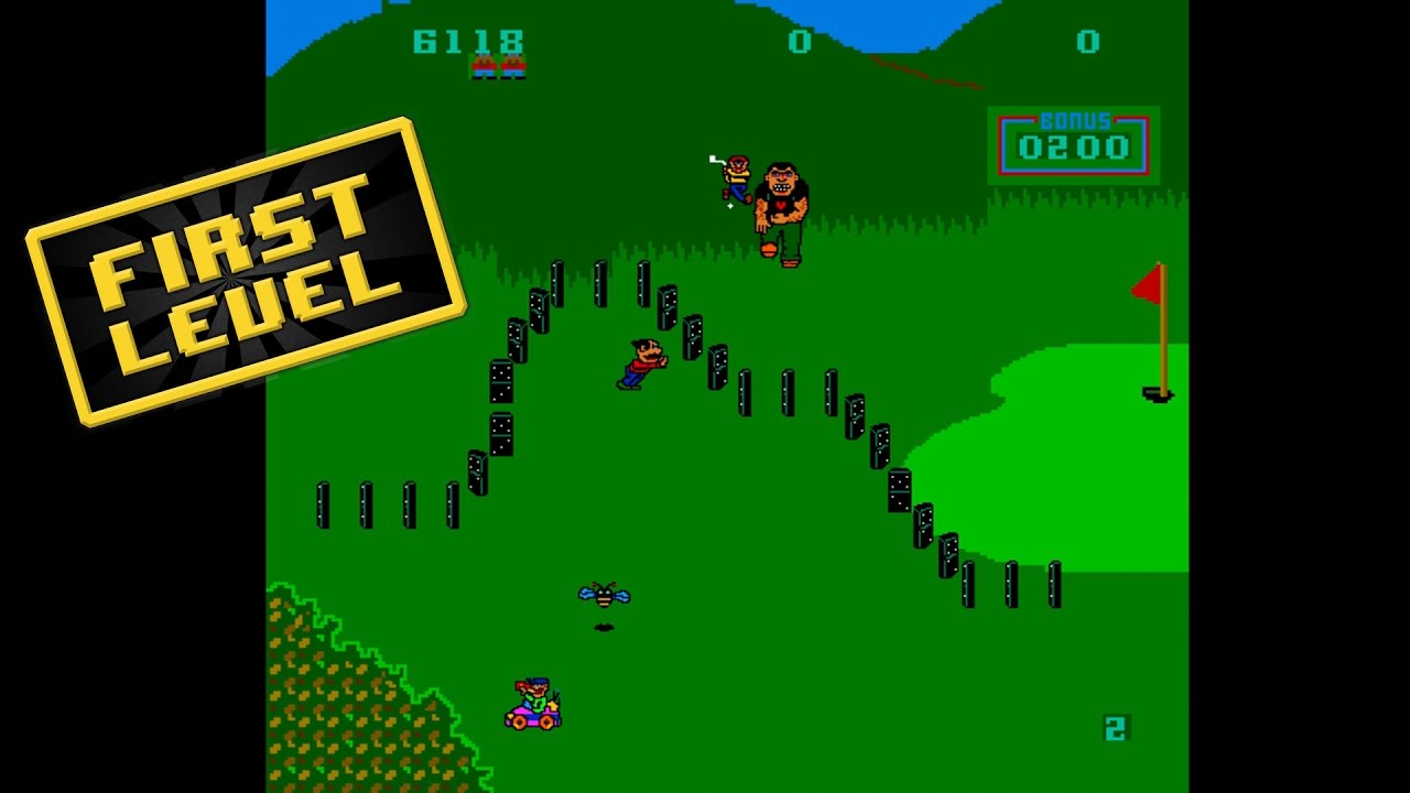Domino Man First Level Arcade Video Game Retrogaming MAME Lets Play ...