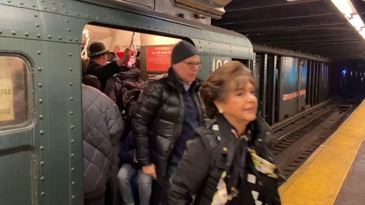 NYC Holiday Nostalgia Special plus all kinds of other subway trains. 12 ...