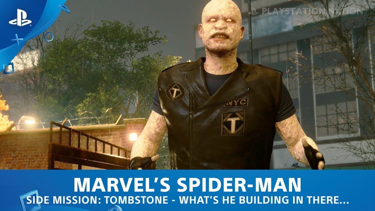 Marvel's Spider-Man (PS4) - Side Mission - Tombstone: What's He ...