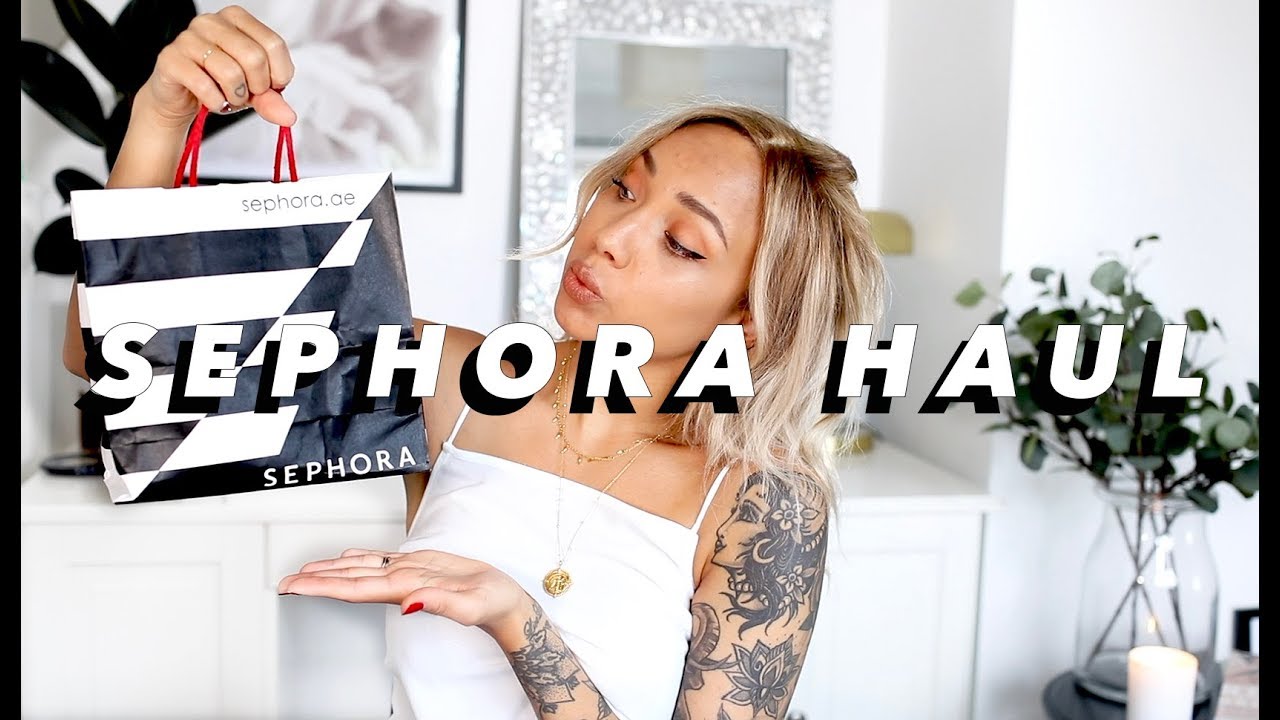 SEPHORA HAUL + FIRST IMPRESSIONS | Samantha Maria - YouTube