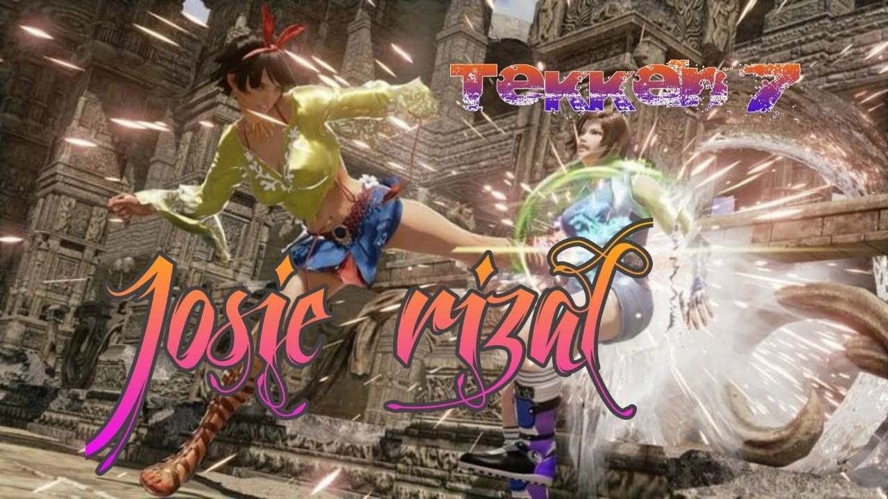 TEKKEN 7 First Filipino Character JOSIE RIZAL PS4 Arcade Gameplay|Alex ...