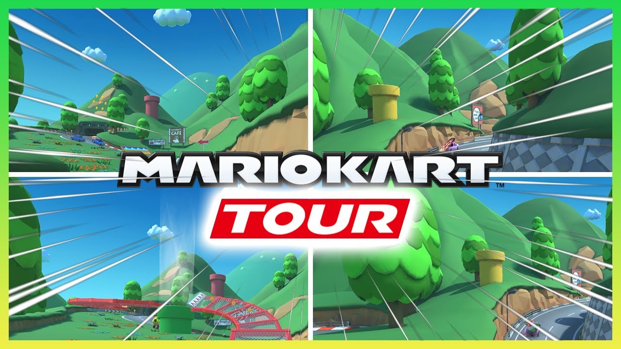 Mario Kart Tour - DS Shroom Ridge all variants (Doctor Tour 2023) (4K ...
