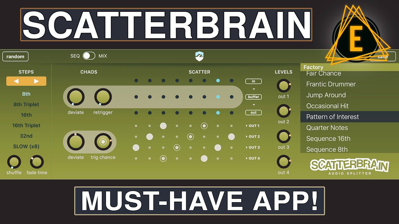 Scatterbrain for iPad - Awesome Creative Effect! - YouTube