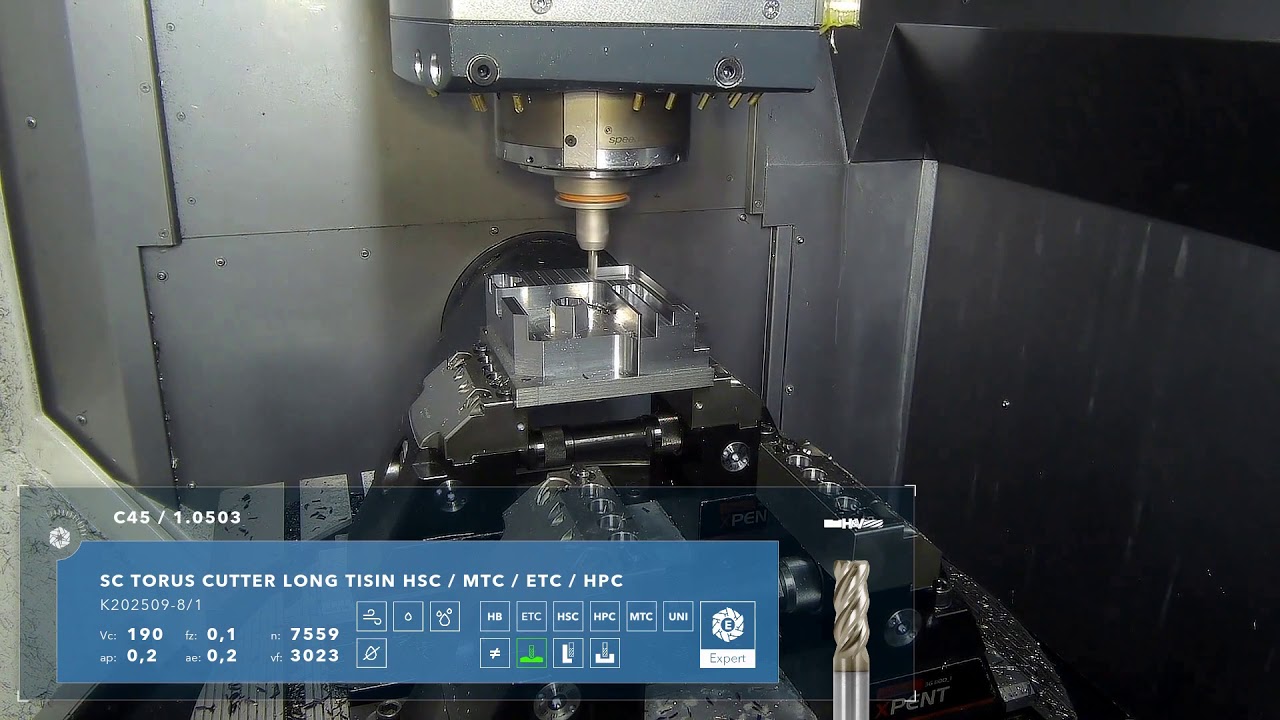 H&V EXPERT STEEL SC Torus Cutter - K202509-8/1 - Multipass Milling (2/2 ...