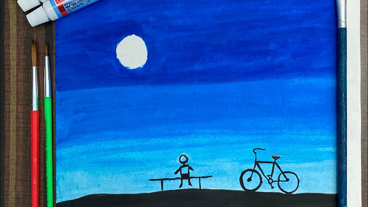 Beginners Water Colour Tube Drawing | 15 Min | 4K - YouTube