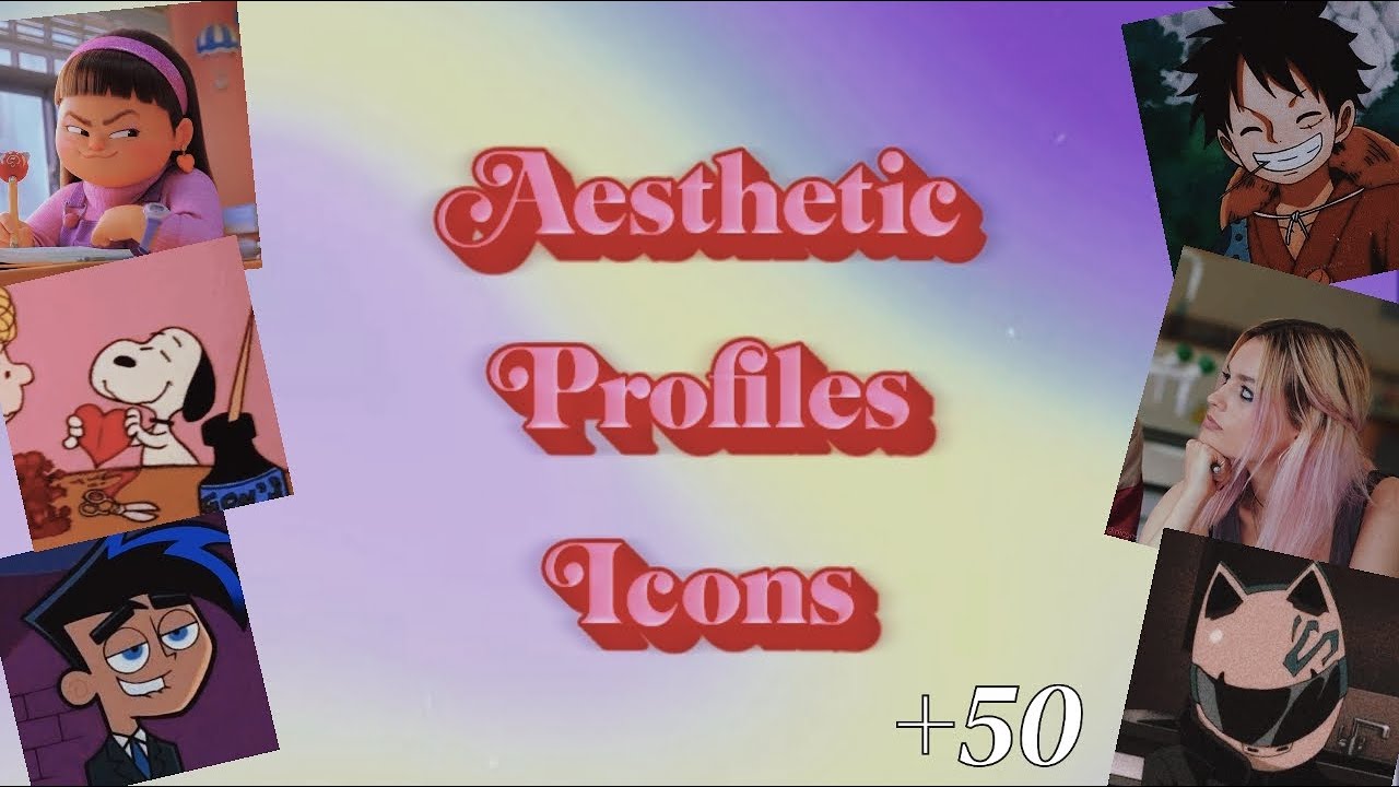 aesthetic profiles icons - YouTube