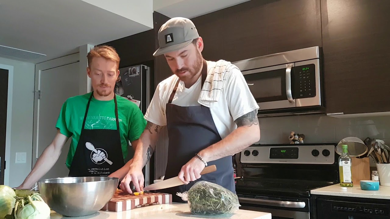 Cooking Outside the Harvest Box - Episode 2 - YouTube