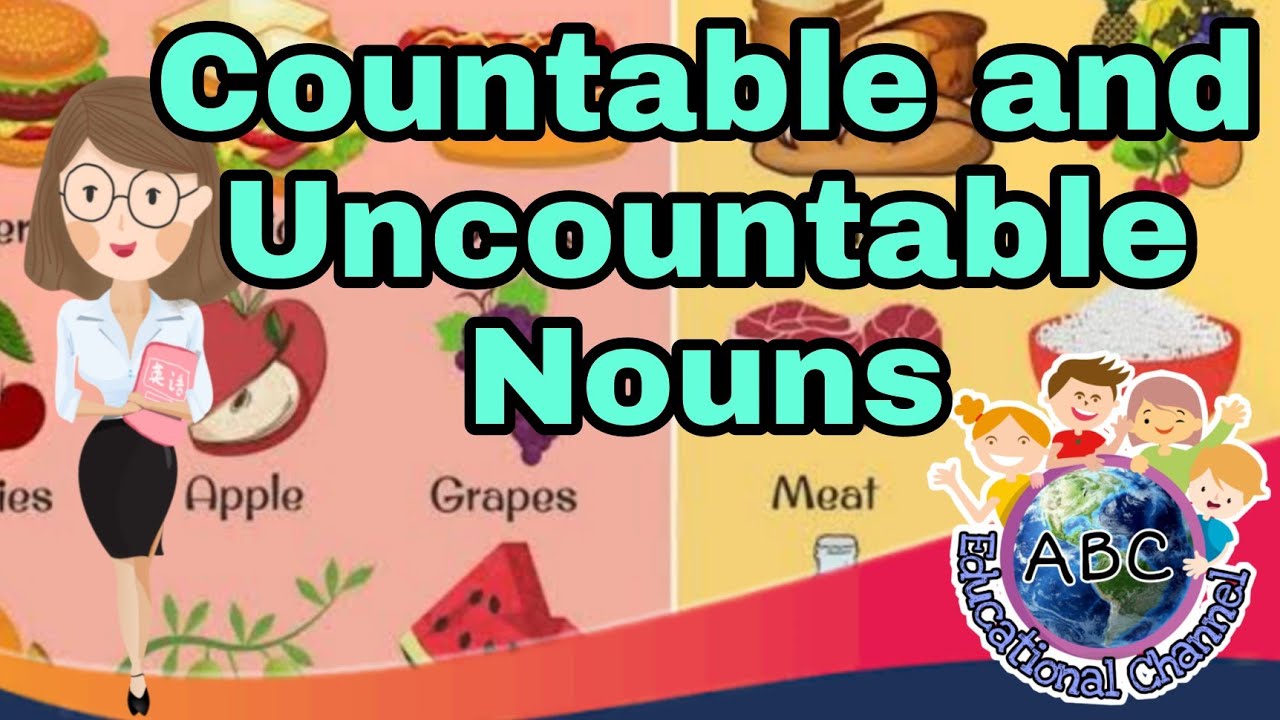 Countable And Uncountable Nouns Clipart