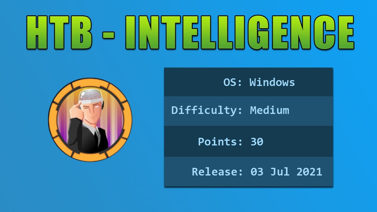 Hack The Box - Intelligence - YouTube