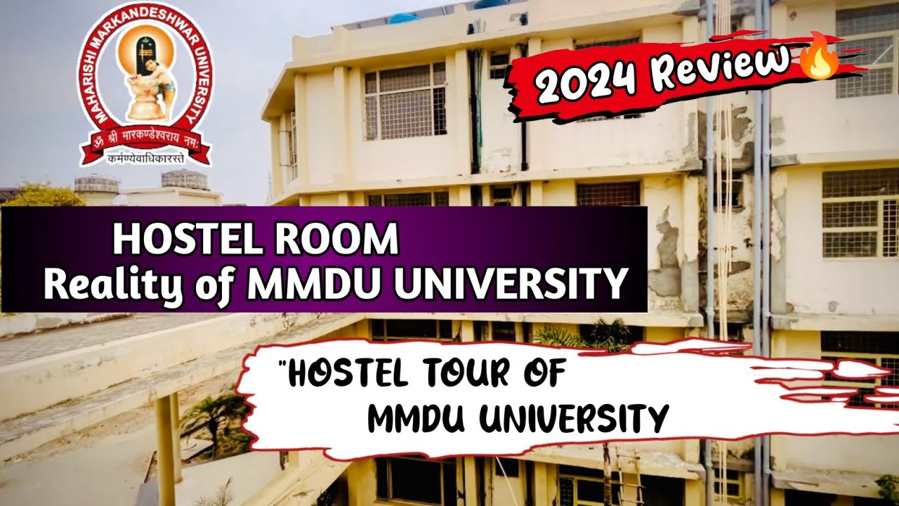 Hostel tour of mmu university|boys and girl both😍|2024 Review🤔 - YouTube