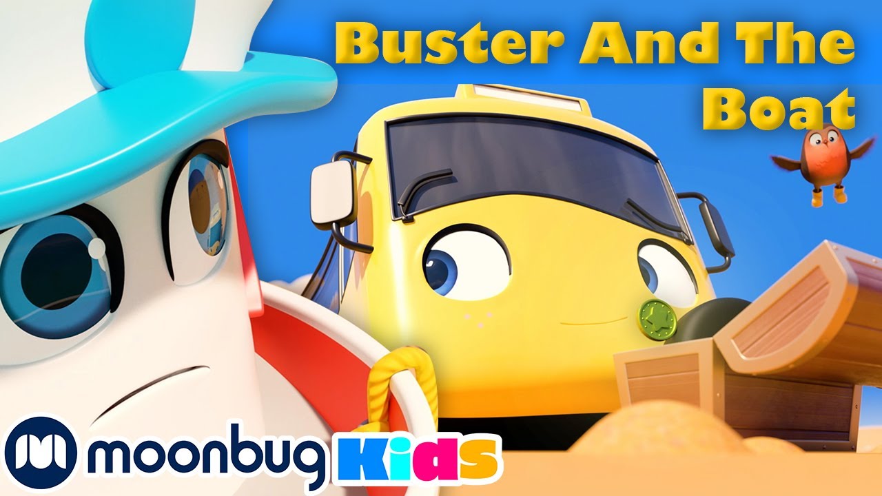 Buster And The Boat Song | Go Buster | Songs for Kids | Stories and ...