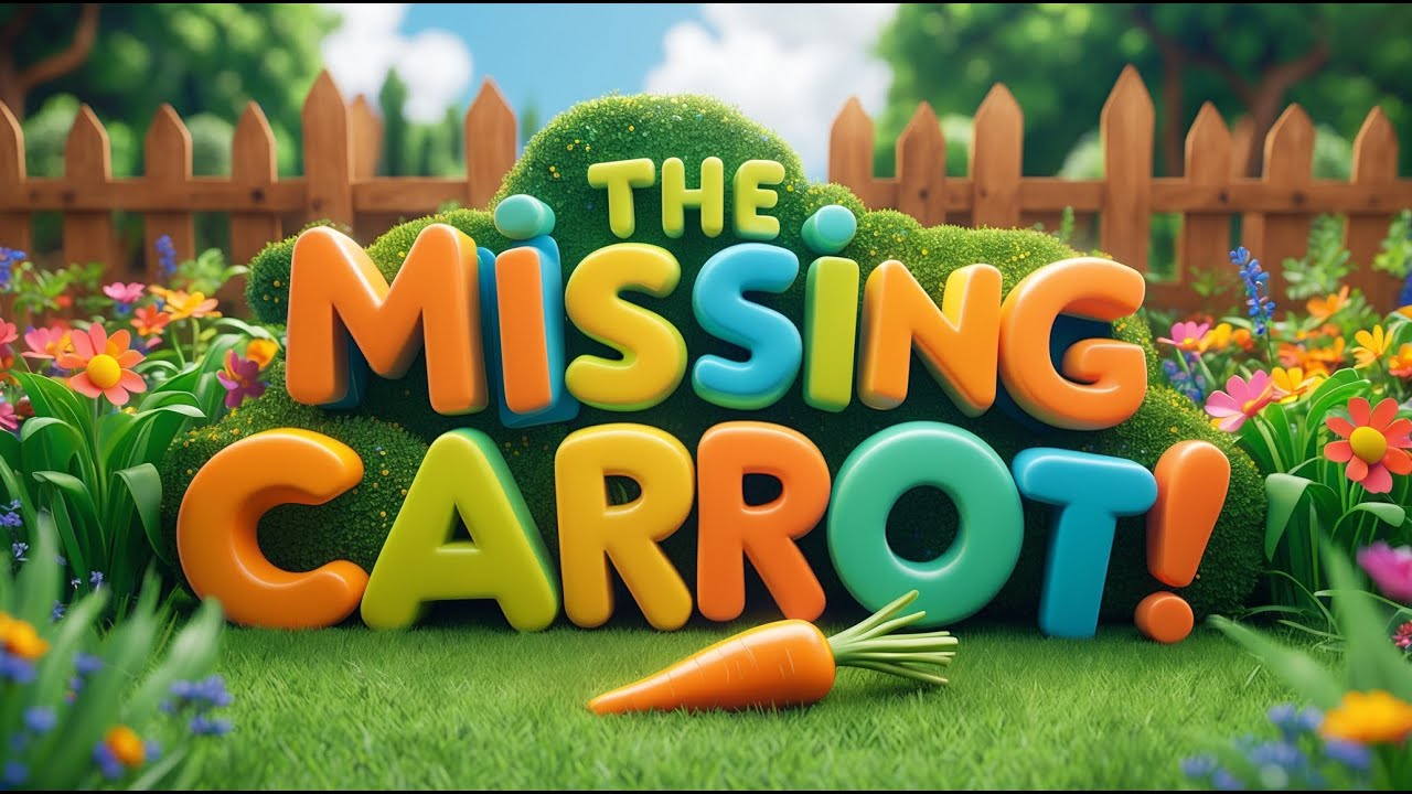 "The Missing Carrot! 🥕 | Detective Adventure Song for Kids | Cartoon ...