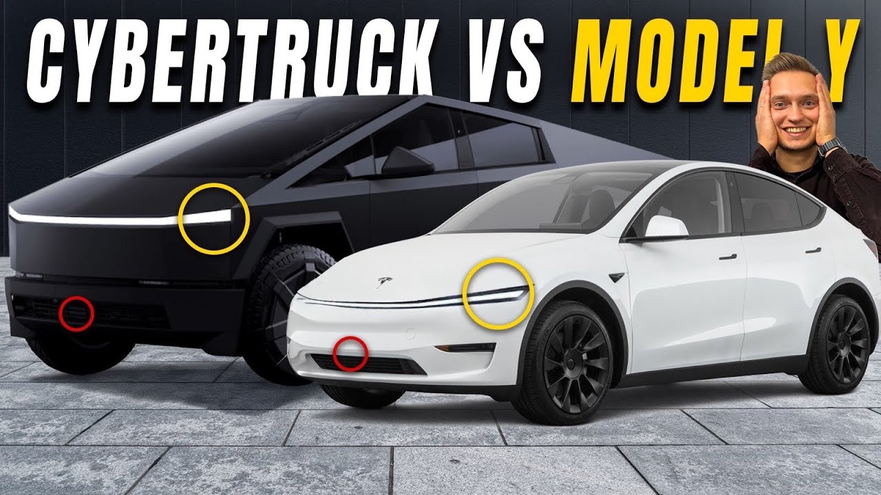 Nowa Tesla Model Y JUNIPER bardziej przypomina CYBERTRUCK niż Model 3 ...