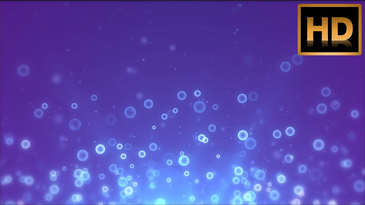 Abstract Blue Violet Bubble Background | Free Animation Background ...