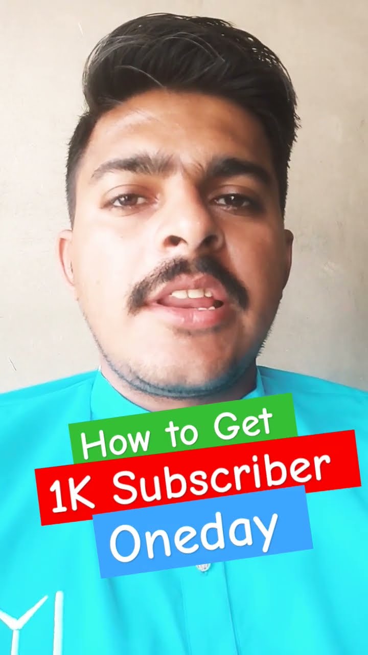 How to Get 1K Subscriber in Oneday| 1000 Subscriber #1ksubscribers ...