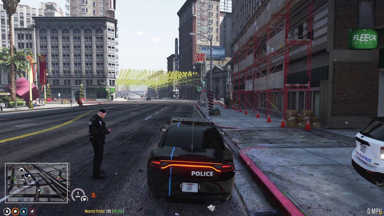 Ocean Beach RP - Police Patrol - AOP Paleto Bay and Marina Beach - YouTube